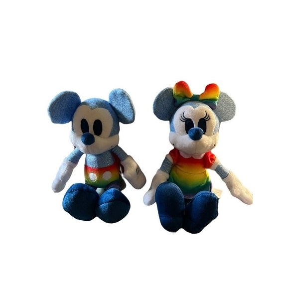 Disney | Toys | Disney Mickey Minnie Mouse Lgbtq Gay Pride Plush ...